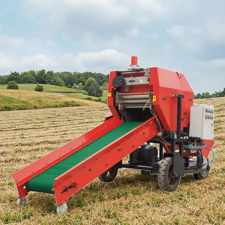 Silage Baler Packing Machine Silage Cutter Machine with Baler Machine ...