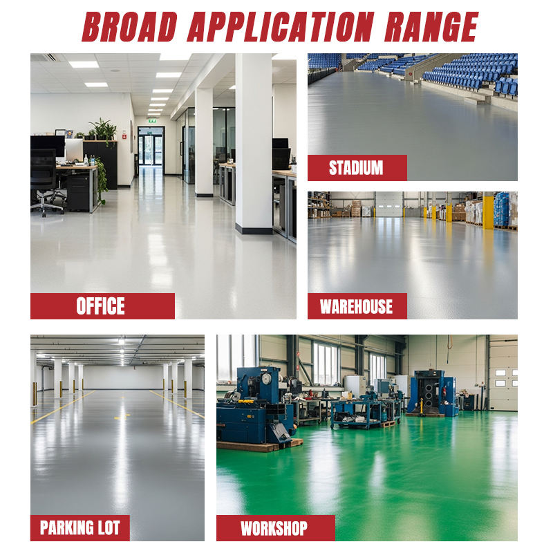 MANZZ Waterborne Epoxy Floor Coating Heavy Duty Eco-friendly Floor ...