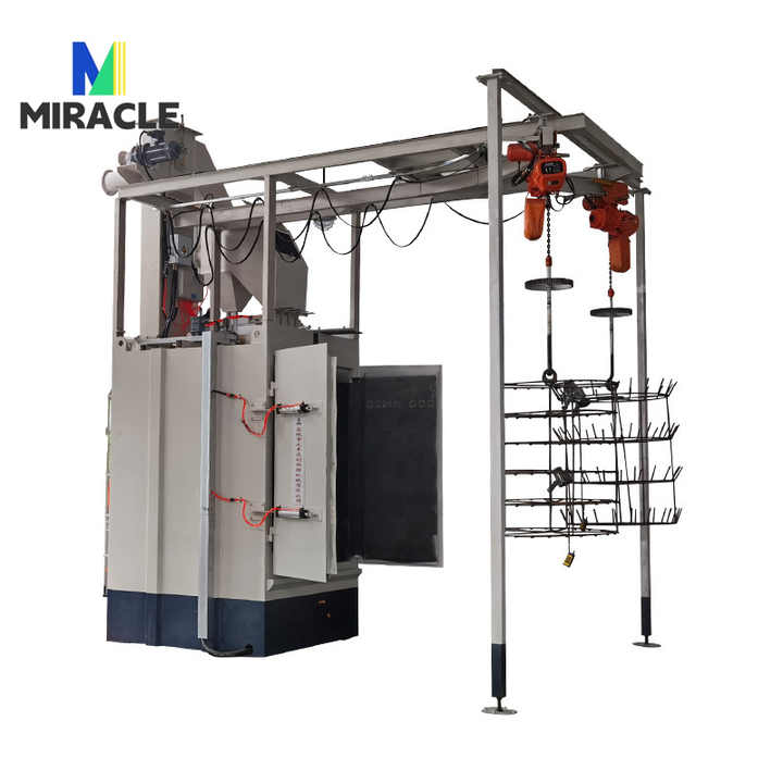 Hook Type Shot Blasting Machine Turbine Ball Single Hook Shot Blasting ...