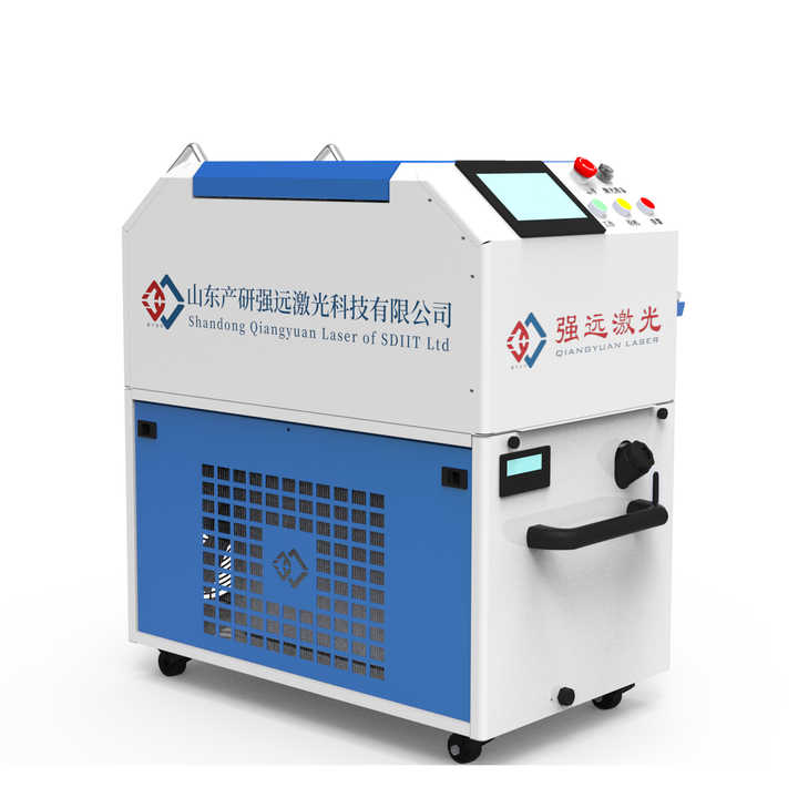 Handheld Fiber Laser Cleaning Machine for Rust and Oil Removal in ...