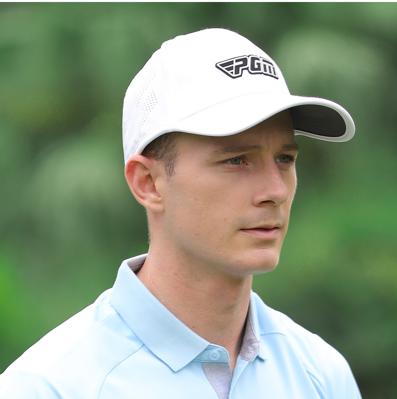 PGM MZ030 high quality custom golf cap 6 panel polyester profissional ...