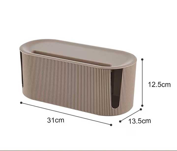 Home Safety Socket Wire Organizer Box Plastic Cable Management Storage ...