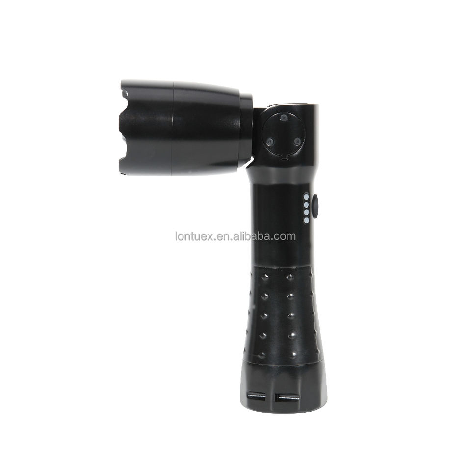 Lontu ATEX Certified Exib IICT4 Flashlight Rotation Compact Portable ...