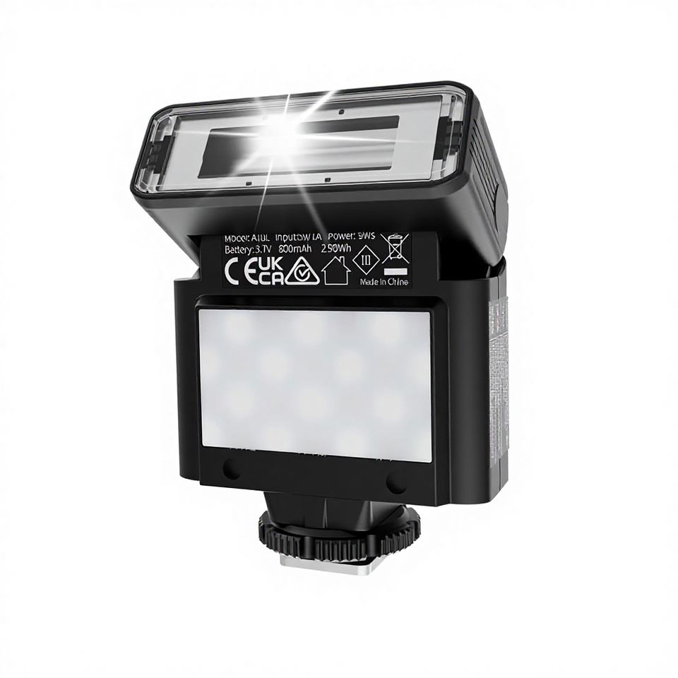 NEEWER BASICS A10L Mini Camera Flash 2W LED Video Light/ Compatible ...