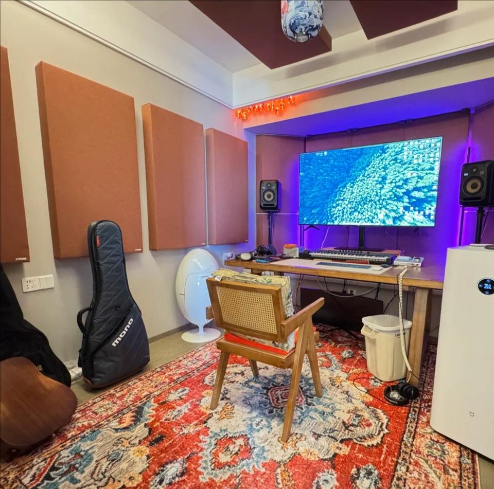High-Density Polyester Fiber Acoustic Panel, 3D Modern Design ...