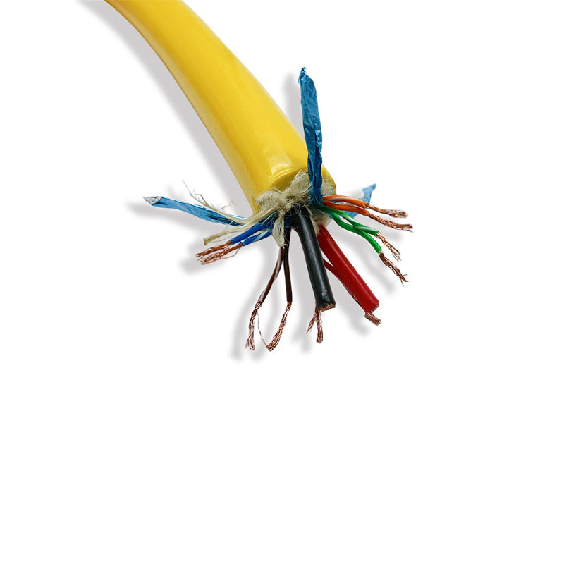 LCP Reinforced Marine Copper Underwater ROV Cable 2 Core Power ...
