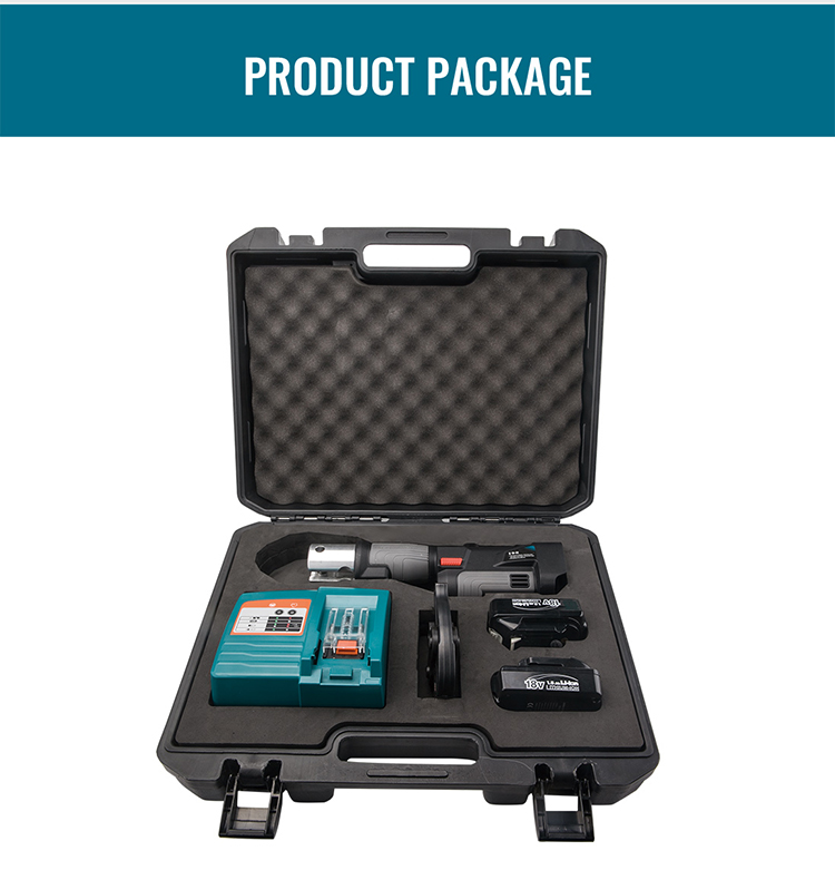 PZ-1930 Pro Battery Operated Hydraulic Pex Crimping Tool Set Copper ...