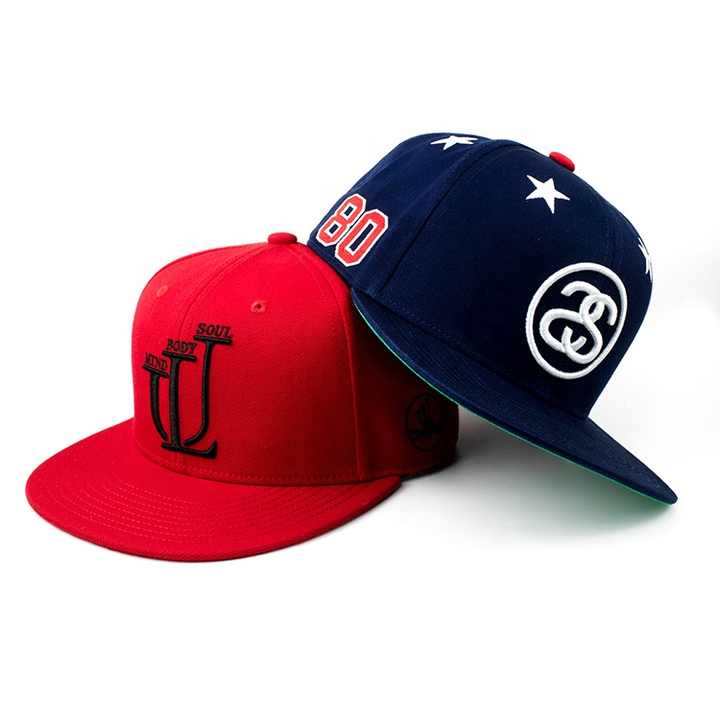 3D Puff Embroidery Hat - Custom Snapback Caps with Printing