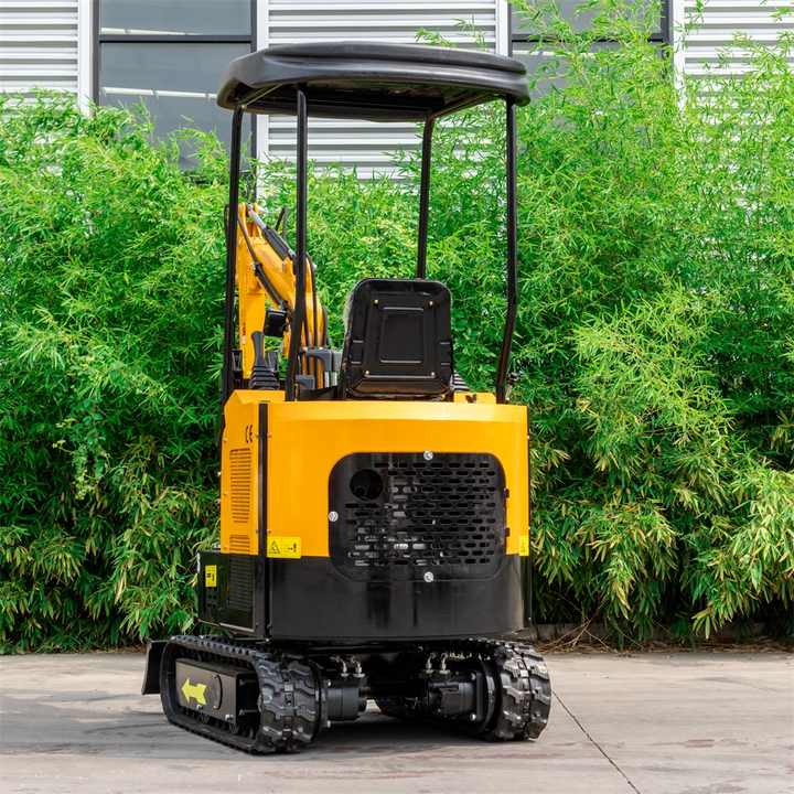 Hydraulic Mini Excavator Diesel Powered Micro Digger for Home Use Farm ...