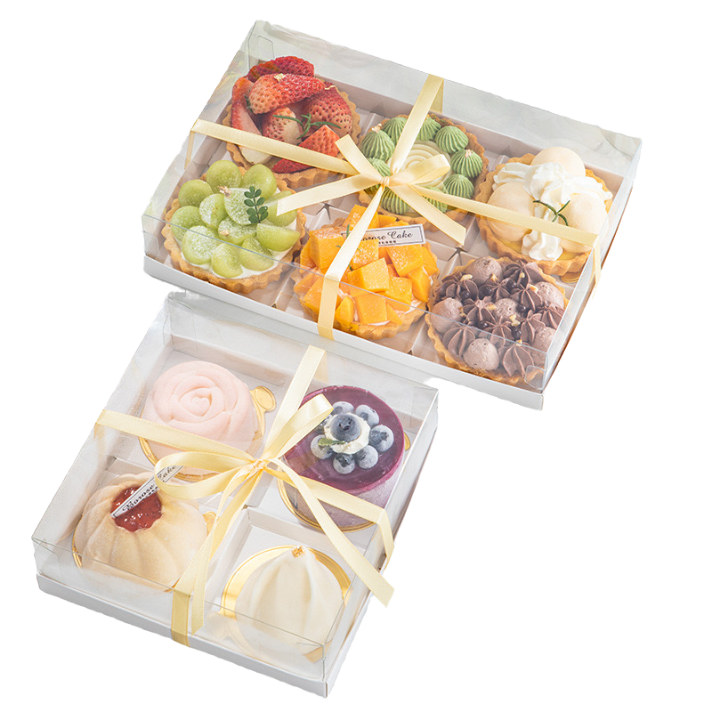 Custom Large Square Cake Boxes Boards Matt Lamination for Christmas ...