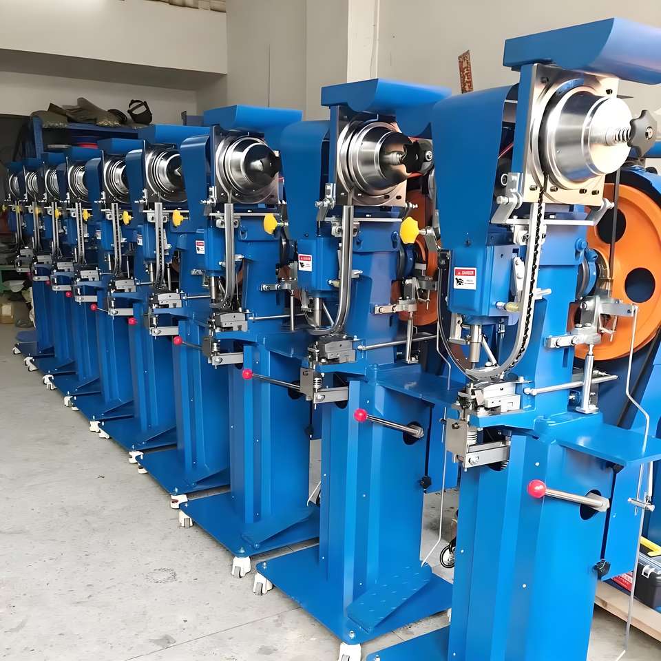 Rapid Production Brake Shoe Riveting Machine Rivet Making Machine Brake ...