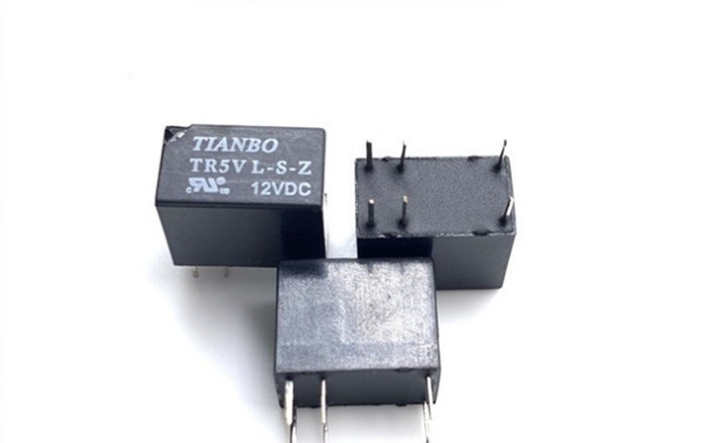 Original TIANBO Signal Relay 12V Relay TR5VL-S-Z-12V DC 6pin 2A Relay ...