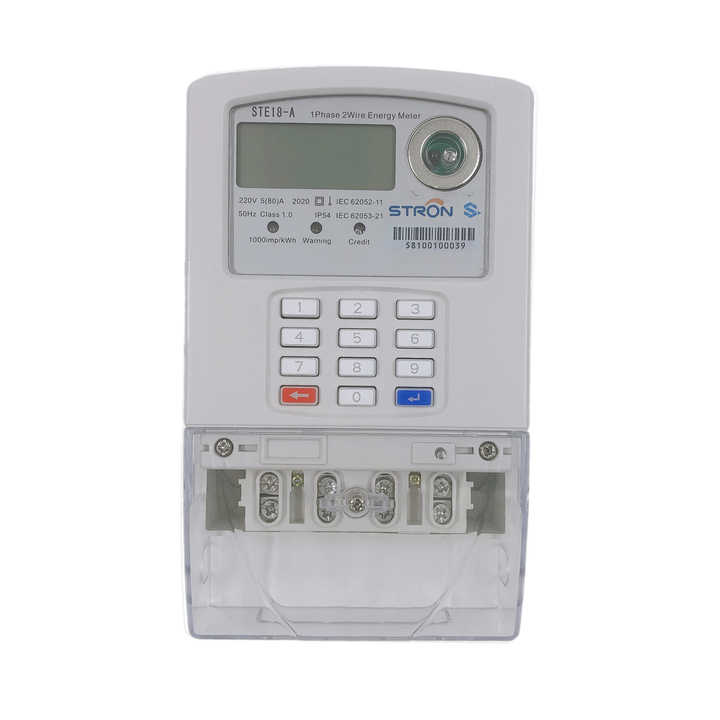 Stron Smart STS Compliant IP54 TOU Tariff & Tamper Proof Electric Meter