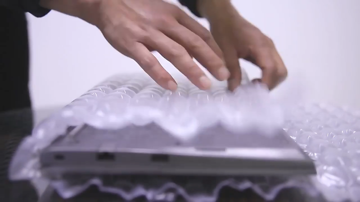 300m Transparent Air Cushion Bubble Film - Shockproof Packaging