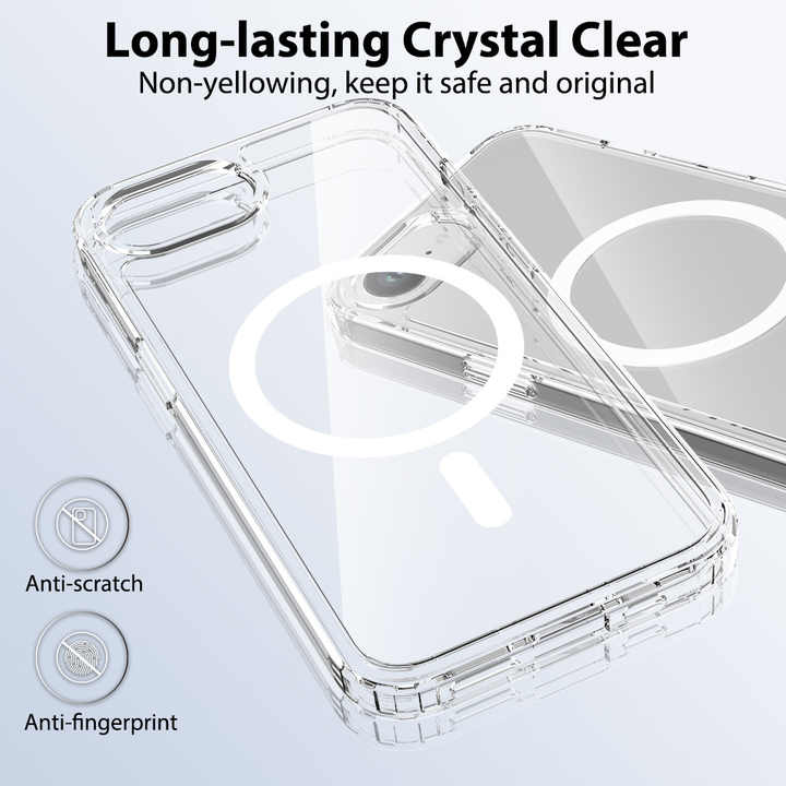 IPhone 16E Magnetic Phone Case Scratch Resistant and Drop Resistant ...