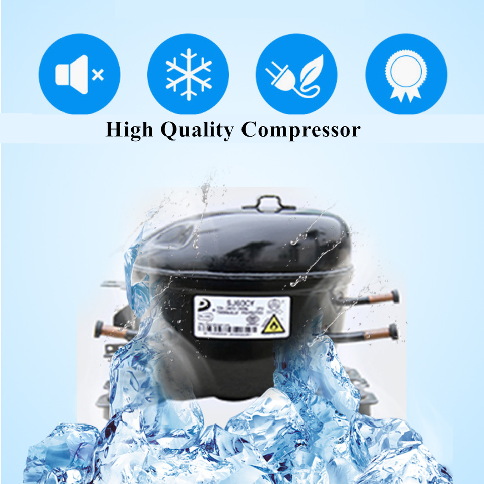 100kg/24hrs Commercial Ice Maker Machine Bar Using Ice Cube Freezing ...
