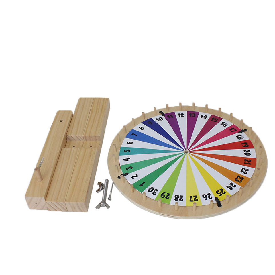 14" Editable Color Prize Wheel Wall Mounted Tabletop 14 Slots for ...