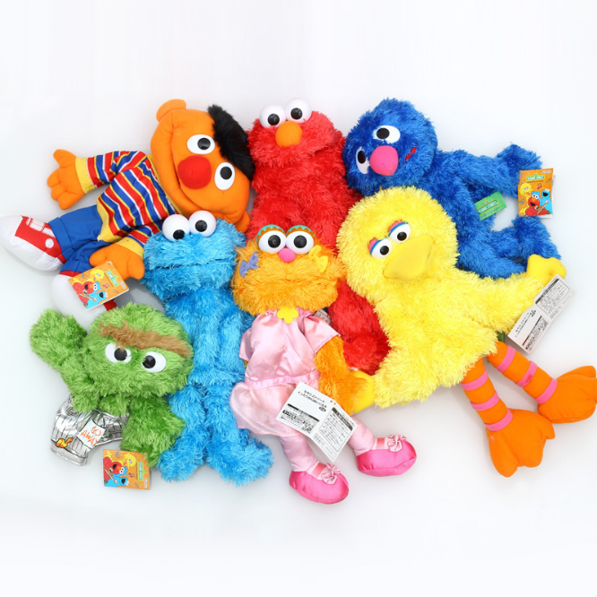 Wholesale Sesame Street Plush Toys Trendy Soft