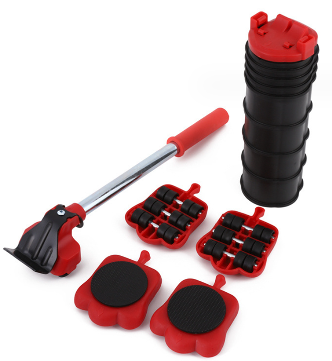 Heavy Furniture Appliance Moving Lifting System 5 Packs Mover Tool Set ...