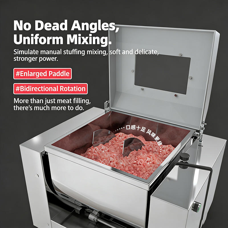High Output Meat Mixer Commercial Grade Meat Stuffing Production ...