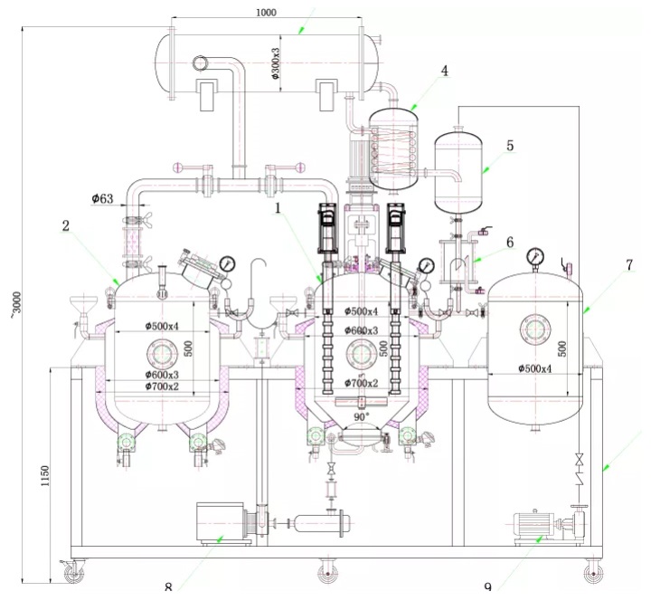 CHINZ small and small extraction and concentration unit series system ...