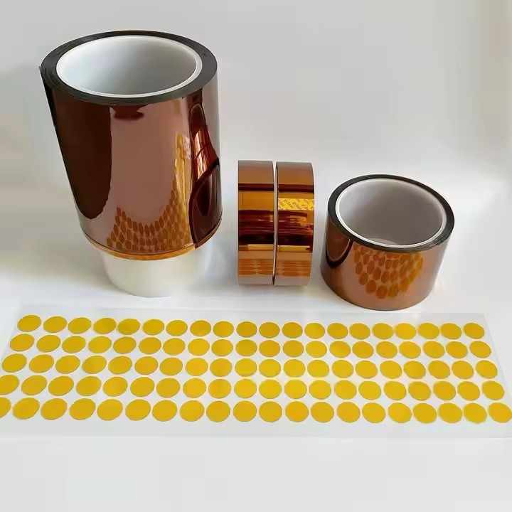 Hot Sale PCB EMI EMC Polyimide Masking Tape Insulation Die Cutting Dots ...