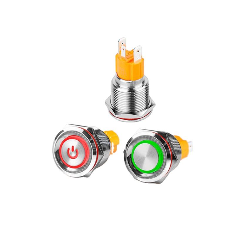 19mm Push Button Switch + Connector; Installation Panel Thickness ≤13mm ...