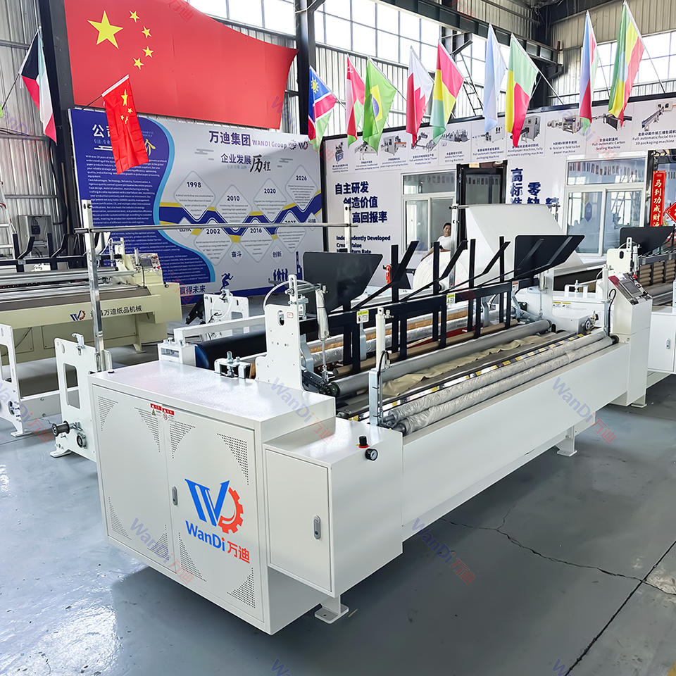 Chinese Supplier Toilet Paper Kitchen Towel Paper Making Rewinding ...