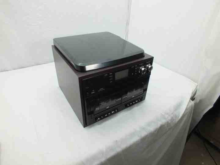 Retro and Popular Three-CD Player with USB Function and a Dual-cassette ...