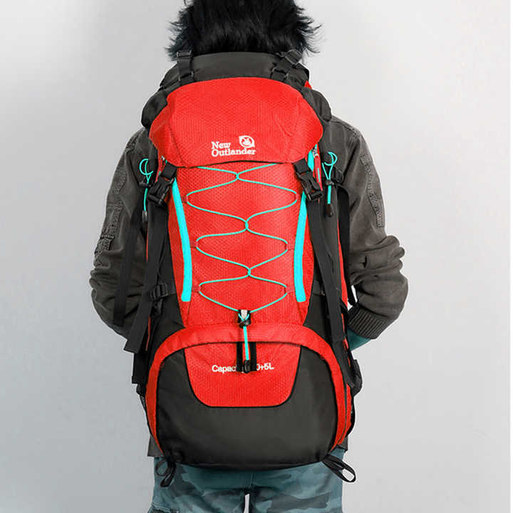 Waterproof Hiking Backpack with Rain Cover Lightweight Climbing ...