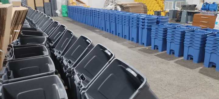 Hot Sale 68L Hands-Free Operation Trash Can, Strengthened Bump Design ...