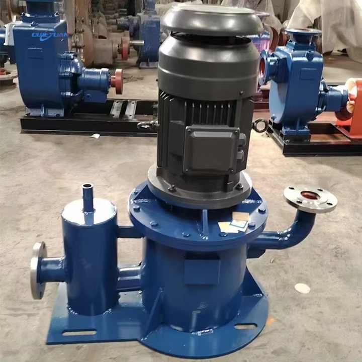 50WFB-A Vertical Self-Priming Sewage Mud Pump Non-Sealed Outdoor Mobile Submersible 7.5-Watt ...