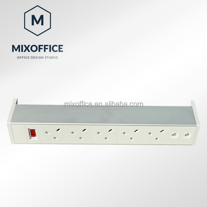Built-in 5 Outlets Power Socket with 10A Rated Current Embedded ...