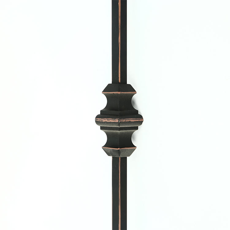 Wrought Iron Spiral Stair Railing - 1/2 -inch Iron Spindles Set of 10 ...