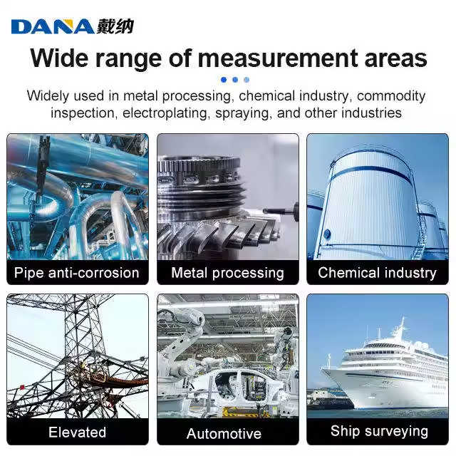 DANA NDT Precision Magnetic Eddy Test Multiple Scenes Paint Thickness ...