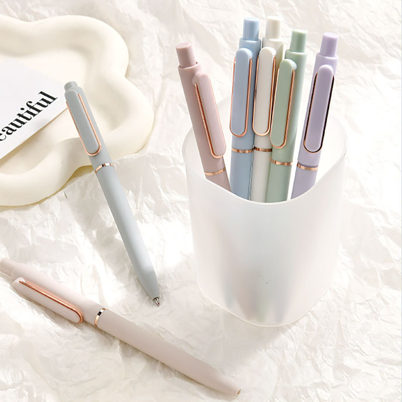 Wholesale Pastel Morandi Color Gel Pens Minimalist Design Smooth ...