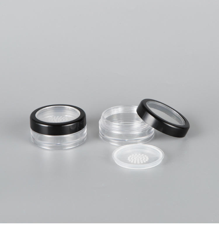 Customize Plastic 10g Empty Clear Highlighter Glitter Loose Powder ...