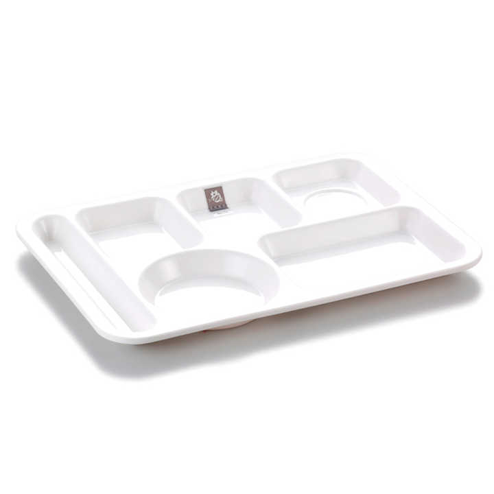 5 Compartment Melamine Trays - Perfect for Hospital Meals