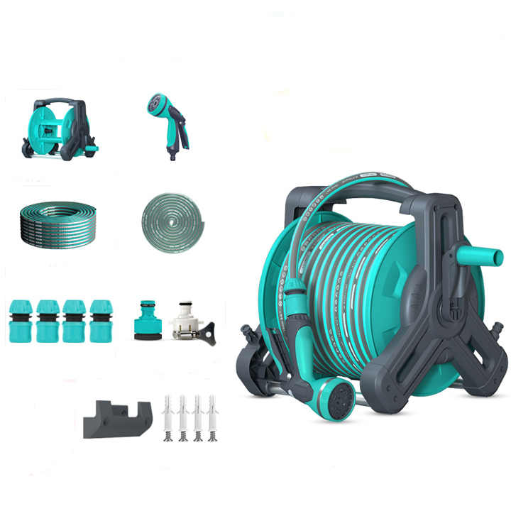40m Andeca Hose Reel Cart Set - Durable & Flexible Solutions