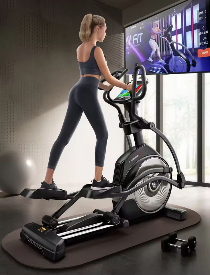 Electric Elliptical Trainer Space Walker - Foldable Home Gym