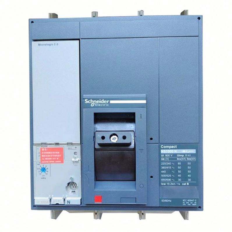 For Schneider Circuit Breaker Mccb NS-1000 N 3P Micrologic 2.0 Front ...