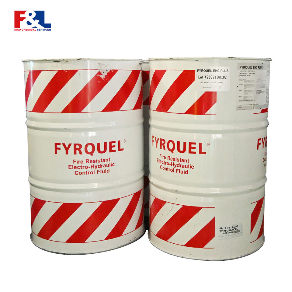 Original FYRQUEL EHC PLUS High Performance Hydraulic Oil 238 KG Drum ...
