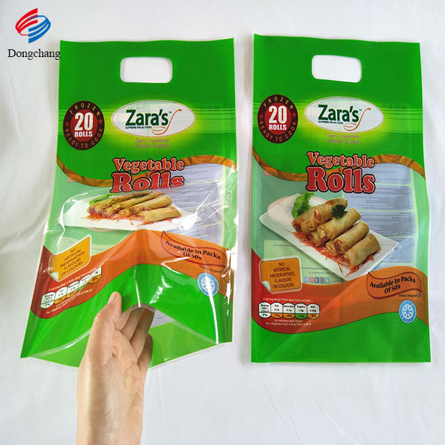 20s Frozen Spring Rolls/samosas Packaging Bag - OEM & Customizable