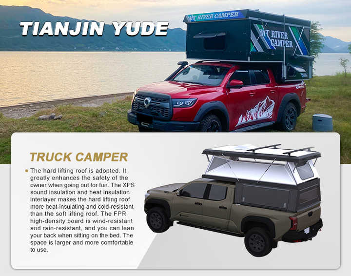 4 person camper trailer frp pickup truck camper shells rv solar ...