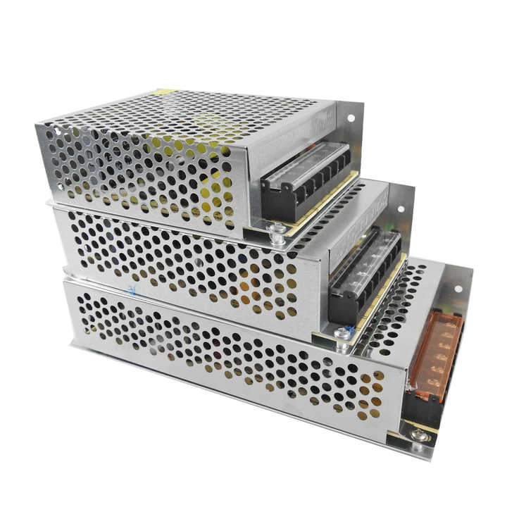 LED Strip Transformer AC to DC 110V/220V to 5V 12V 24V Indoor Switch ...