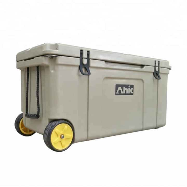 Eco-friendly Ice Cooler Box 120L for Frozen Fish & More