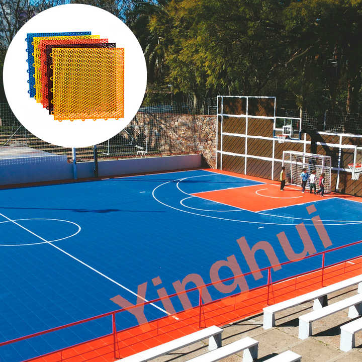O-01 Customize Professional Interlocking Gym Futsal Flooring Basketball ...