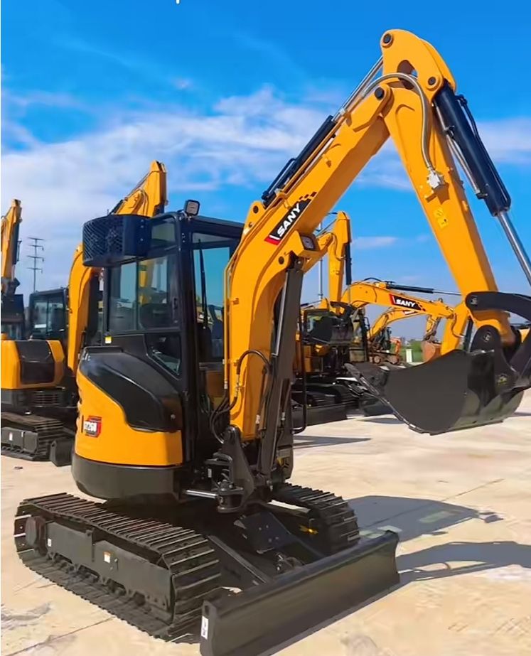 Euro 5 Compliant Used SANY Mini Excavators SY18 SY26U SY35U SY55U | 2 ...
