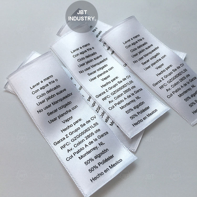 Custom Swimwear Care Labels - Durable & Transparent