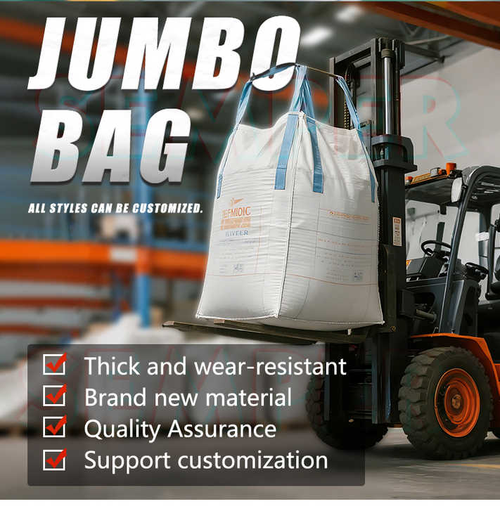 Semper Wholesale 1.5T/1T FIBC Jumbo Bag, PP Woven Cement Bulk Container ...